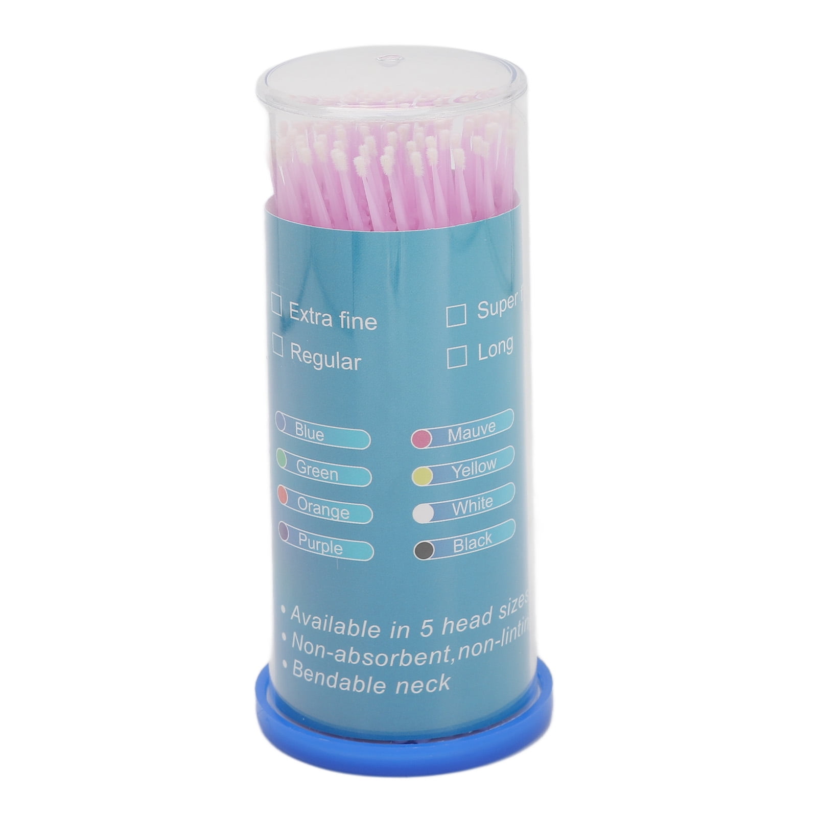 100-Piece Micro Applicator Brushes Disposable Flexible Lightweight ...