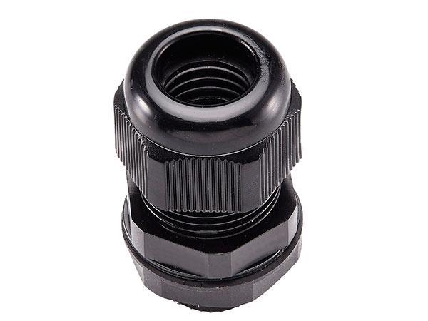 100 Piece PG13.5 Black Waterproof Connector Cable Gland 6-12mm Dia Wire ...