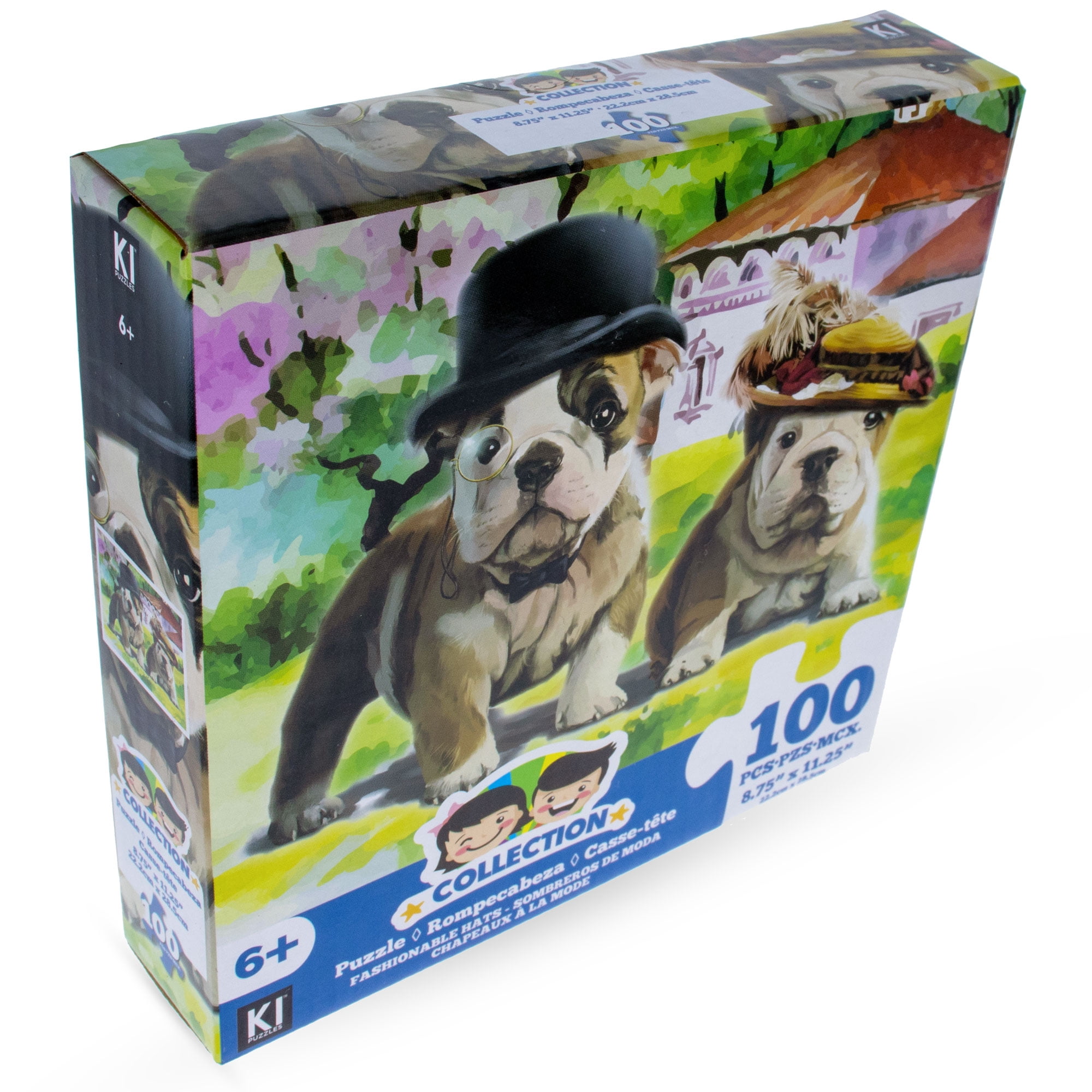 100 Piece Two Bulldogs Puzzle - Walmart.com
