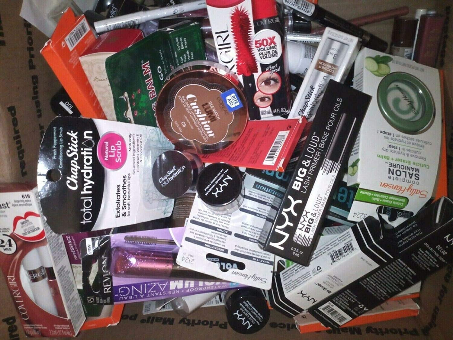 100-Piece Wholesale Bulk Makeup Assorted Cosmetics Box, Kit, Lot, Set ...