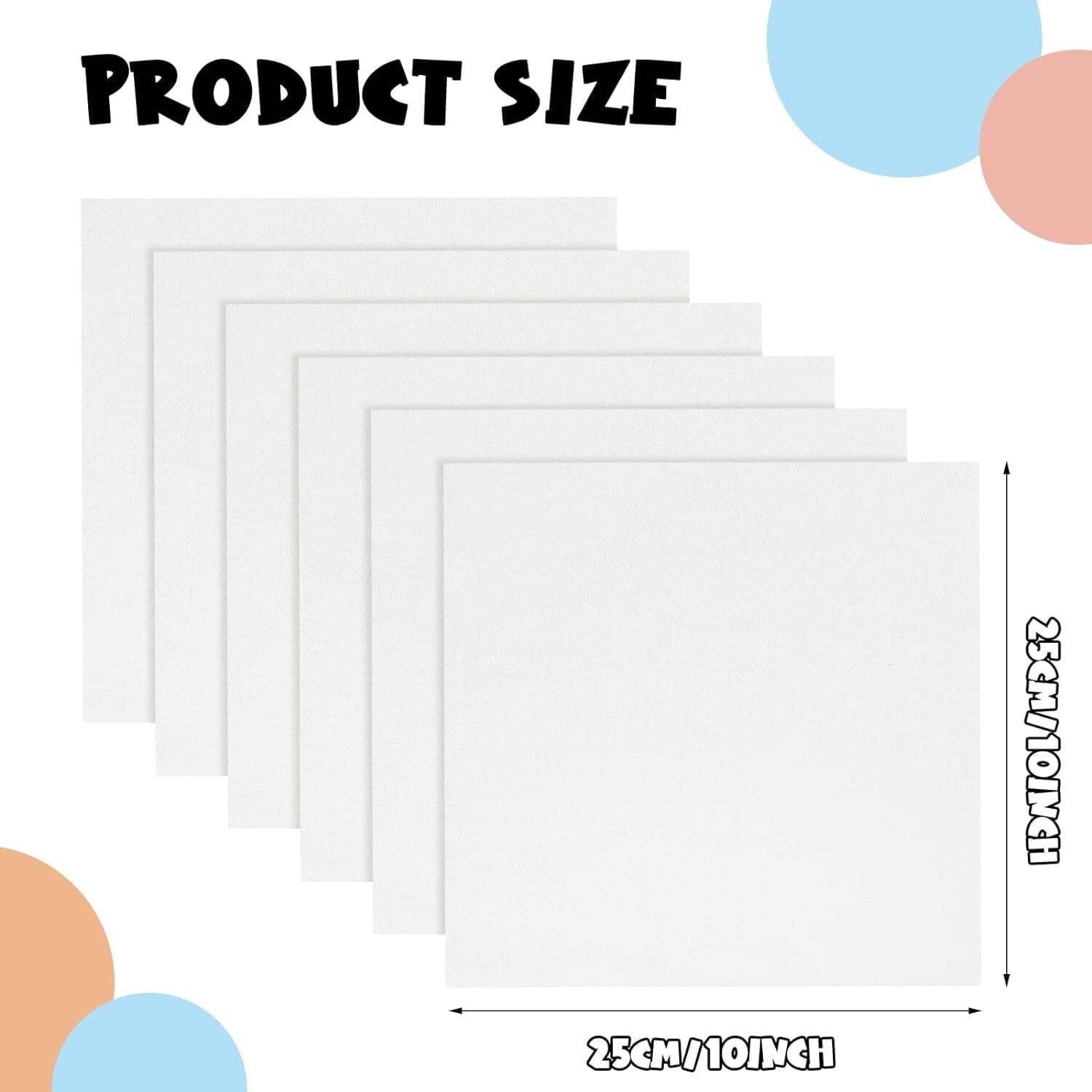 100 Pieces 10 x 10 Inches Cotton Fabric Precut Fabric Squares Cotton ...