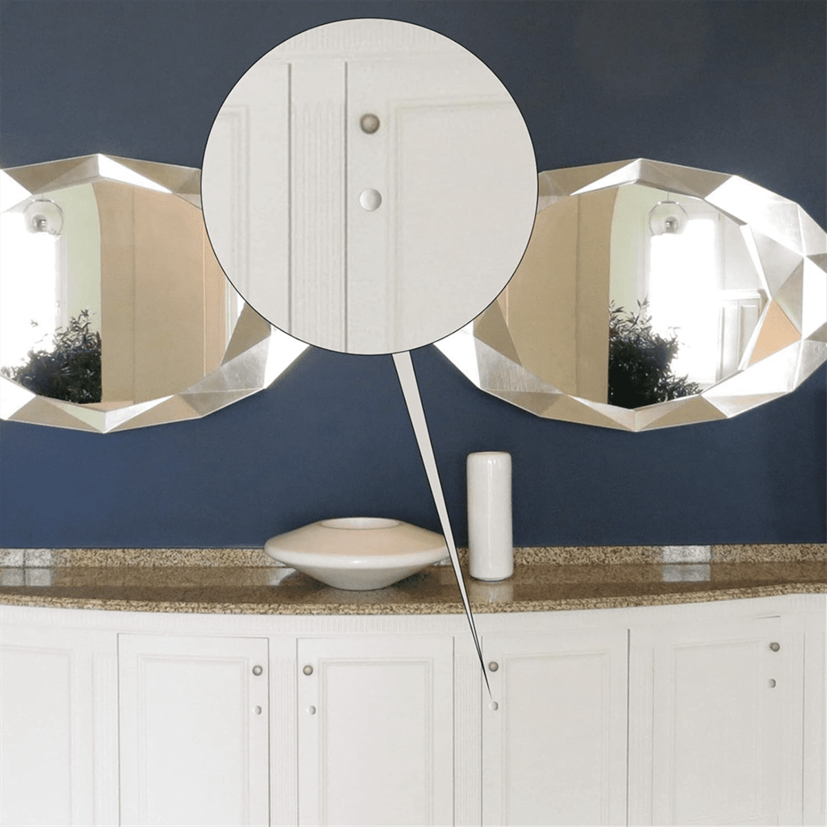 100 Pieces 10mm (3/8 Inch) Plastic Plugs for Hole Plugs Screw Hole ...