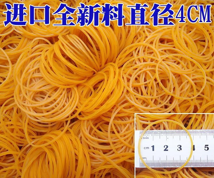 100 Pieces 38mm Elastic Rubber Bands Bank Paper Bills Money Home Office ...