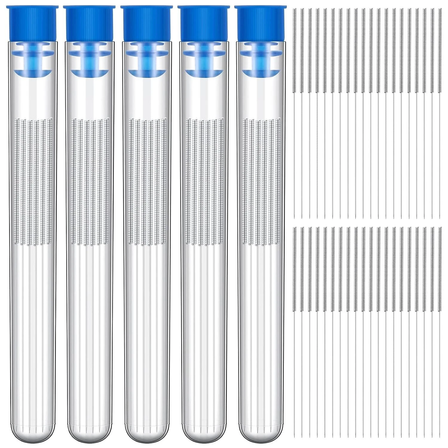 100 Pieces 3D Printer Nozzle Cleaning Kit 0.4 Mm Needles Cleaner ...