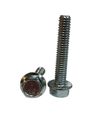 (100 Pieces) 5/16-18x1 3/4" Grade 5 Serrated Hex Flange Bolts Screws ...