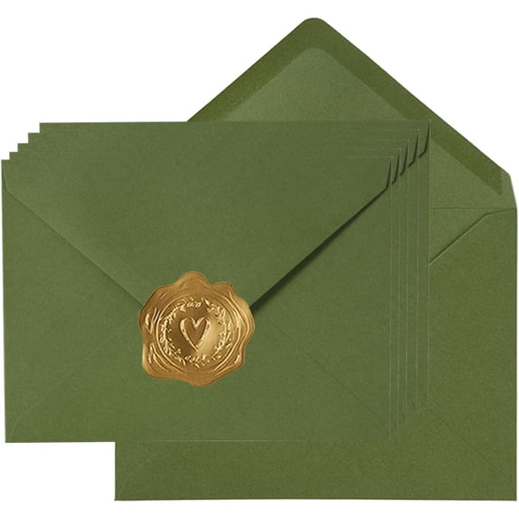 100 Pieces A7 Envelopes Colorful 5x7 Envelopes for Greeting Cards ...
