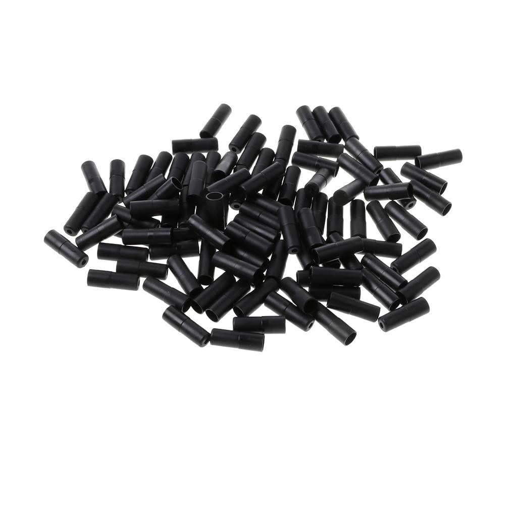 100 Pieces Bike Brake Cable End Caps Durable Housing End Caps Ferrules ...