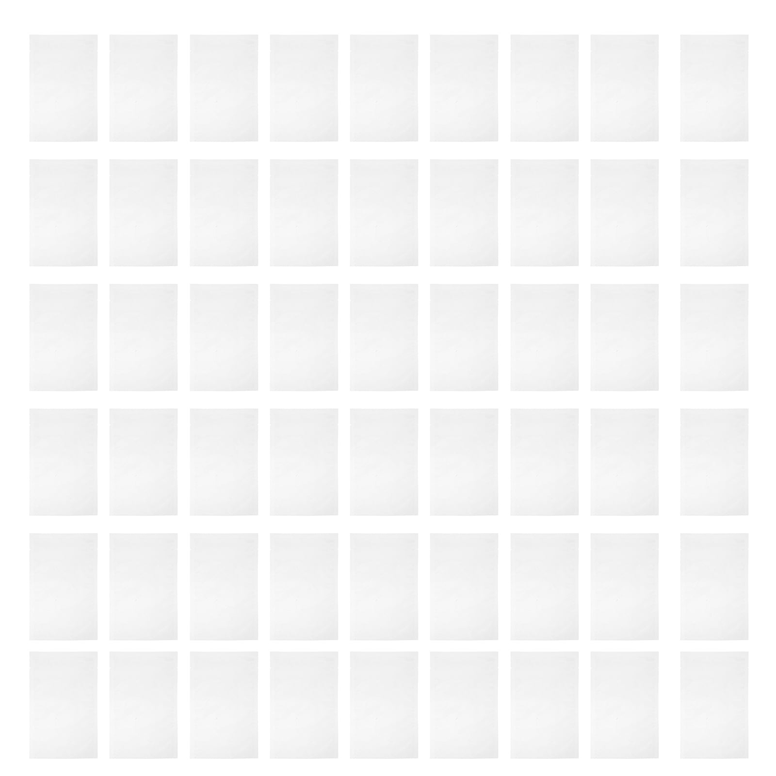 HEMOTON Clear Resealable Bags 100 Pieces For Vacuum Seal Freezer Bags ...