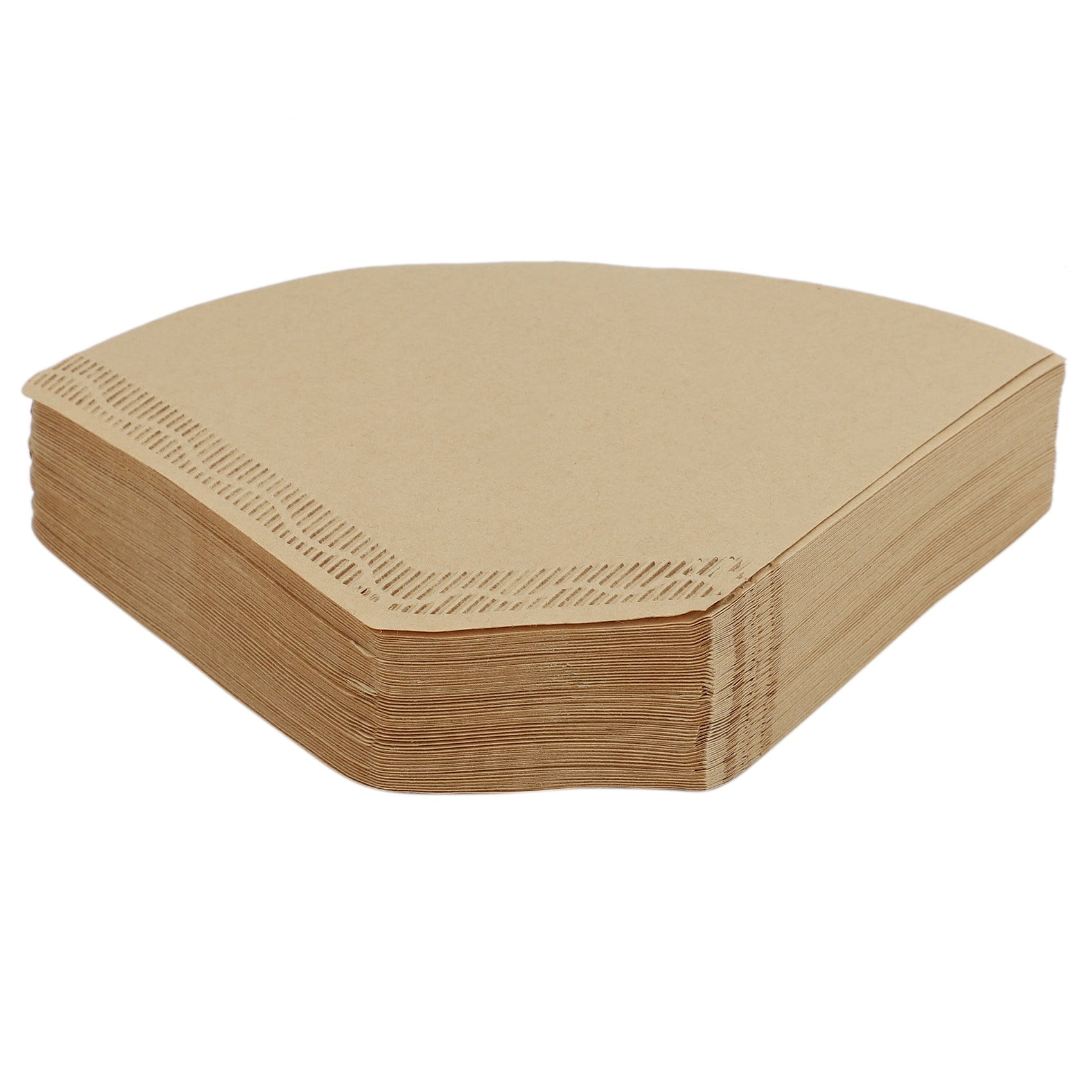 100 Pieces Eco-Friendly Unbleached Original Wooden Hand Drip Paper ...