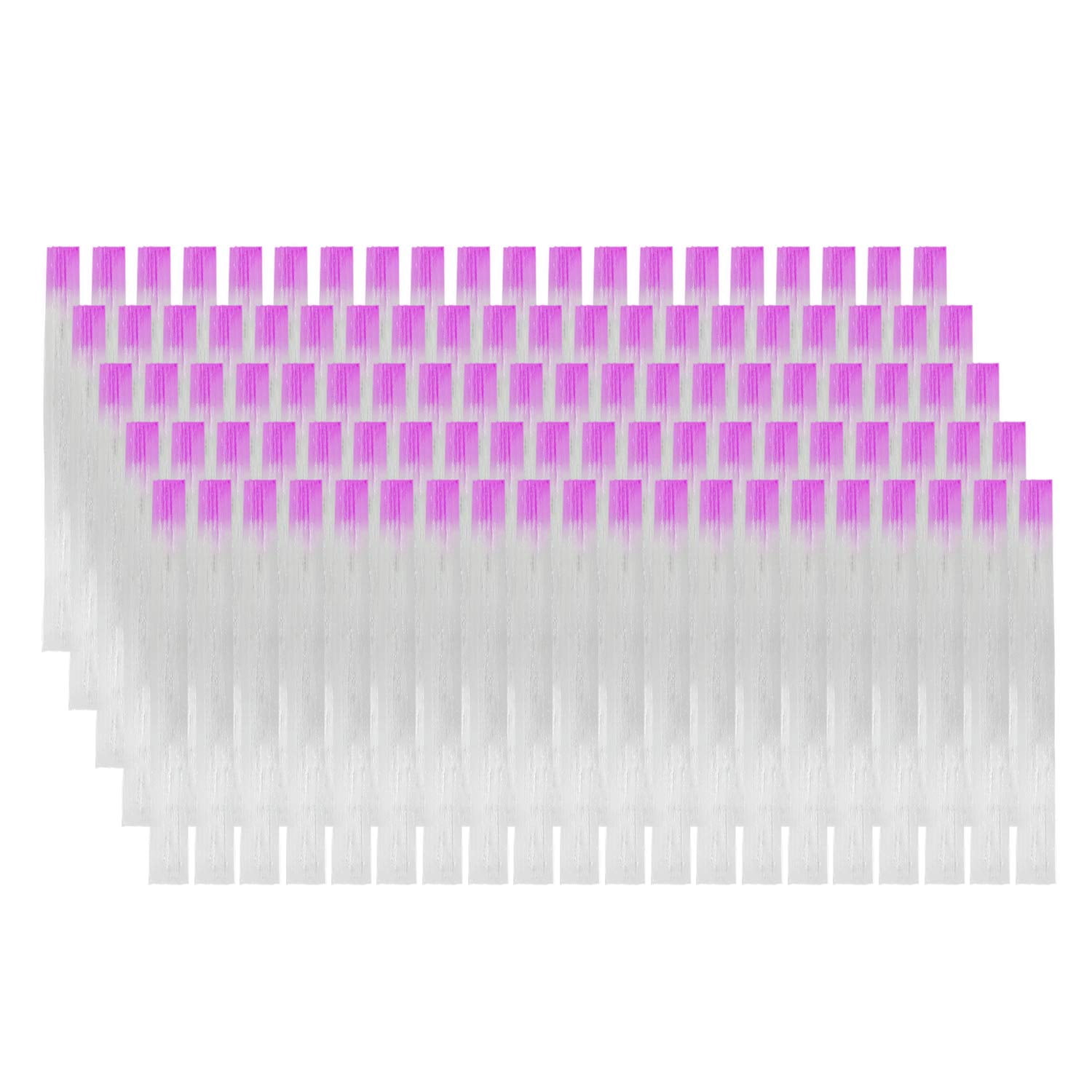 100 Pieces Fiberglass Nail Extension Silk,Nails Tips Quick Extension ...