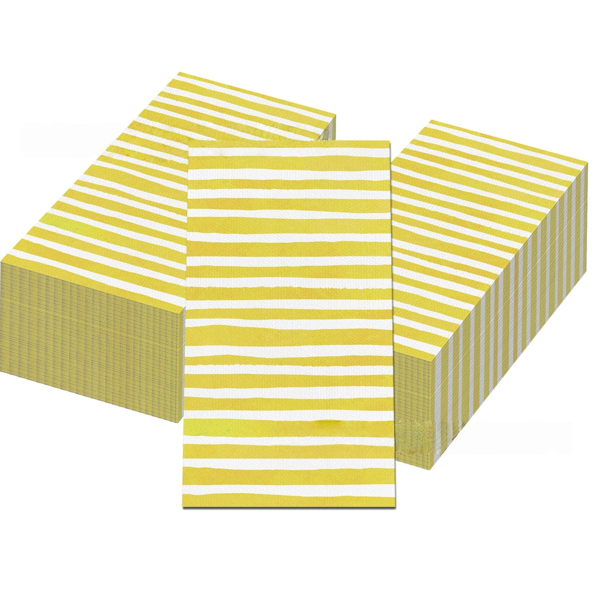 100 Pieces Guest Napkins Disposable Paper Towels Rectangular Dinner ...