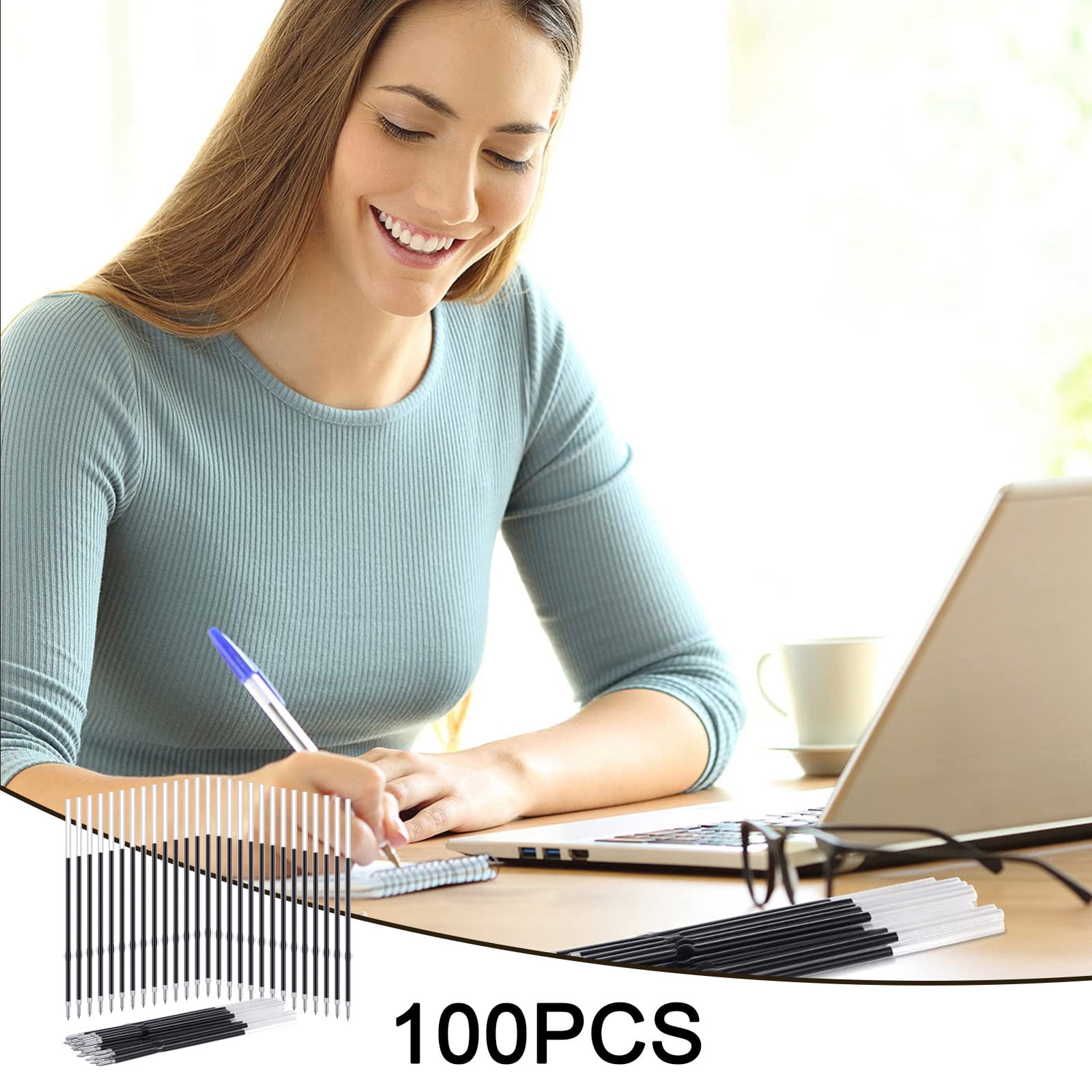 100 Pieces Ink Disposable Pens Bulk 510 Thread Pen Gel Pens Pack of 360 ...