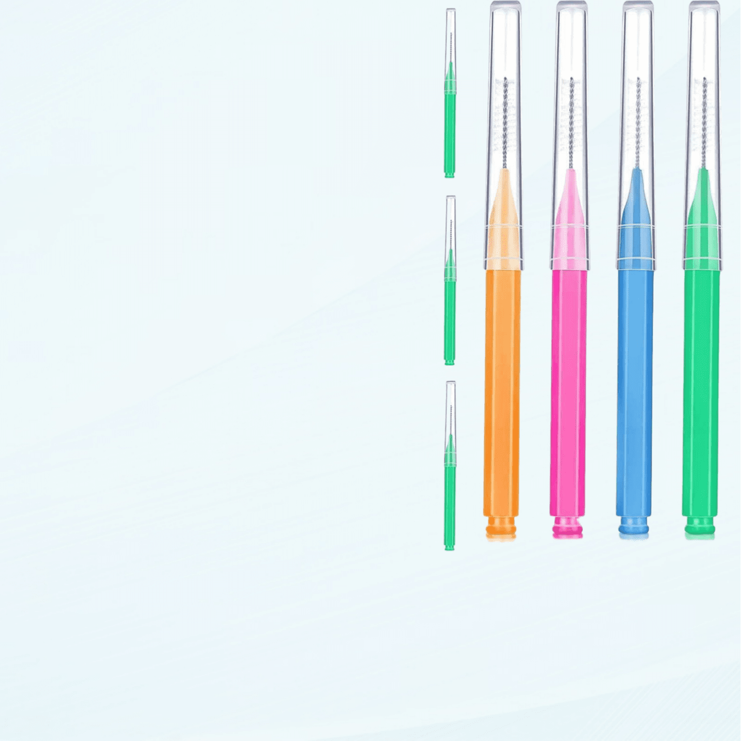 100 Pieces Interdental Brush Toothpicks for Braces, Dental Hygiene ...