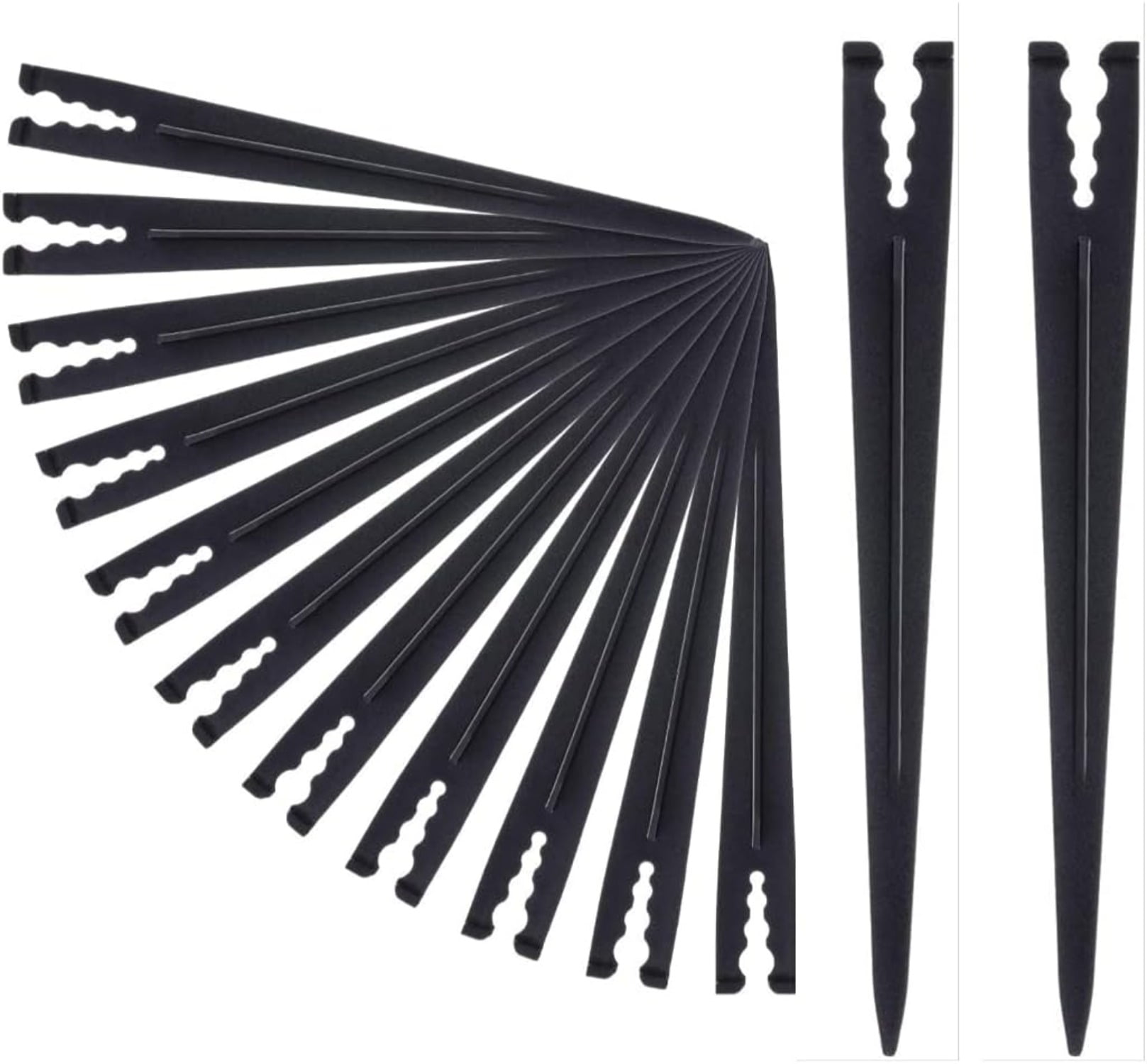 100 Pieces Irrigation Drip Support Stakes for 1/4 Inch Pipe Universal ...