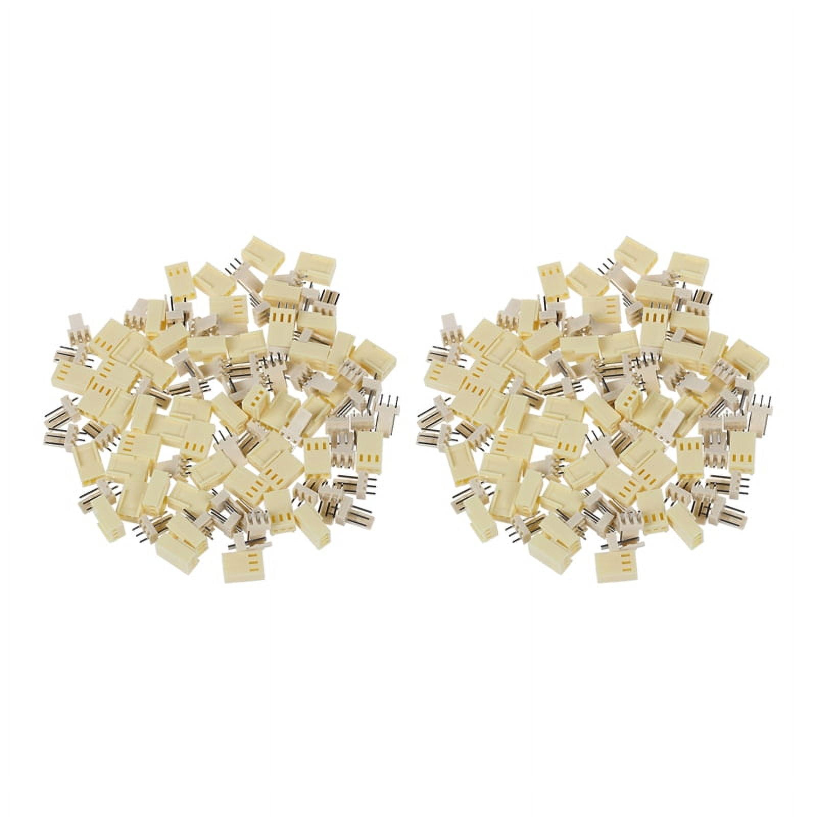 100 Pieces KF2510-3P 2.54mm PCB Header 3-Pin Connector Crimp Terminal ...