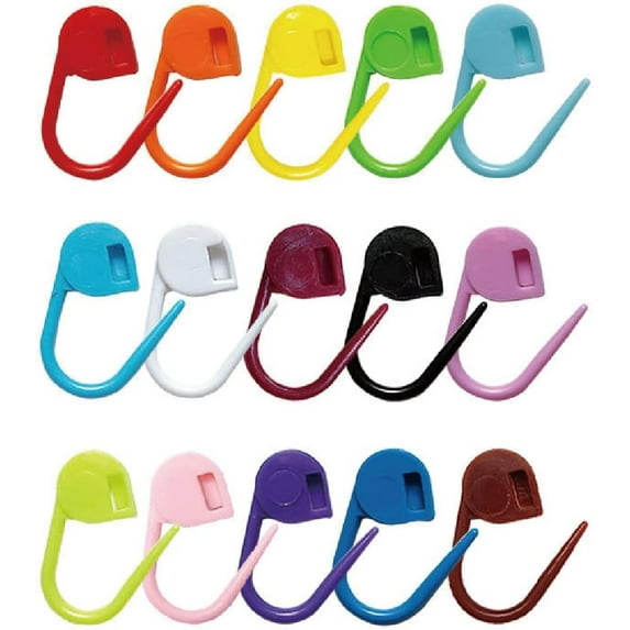 100 Pieces Knitted Scoreboards, Needle Scoreboards, Multicoloured ...