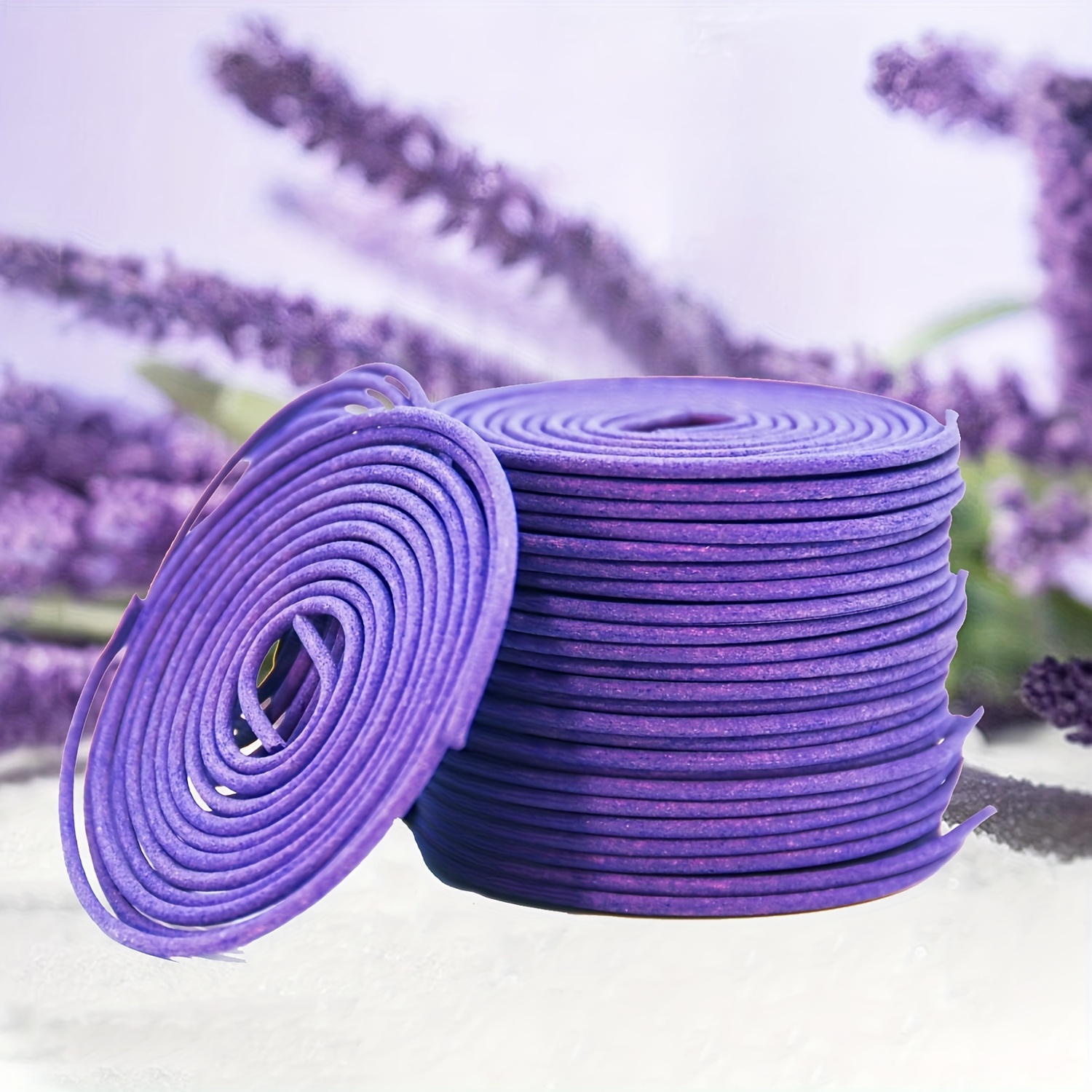 100 Pieces Lavender Aromatherapy Coils - Burn Time 3-4 Hours, Air ...