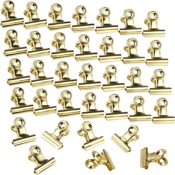 100 Pieces Metal Clips Hinge Clips for Photos, Maps, Drawings, Art Work ...