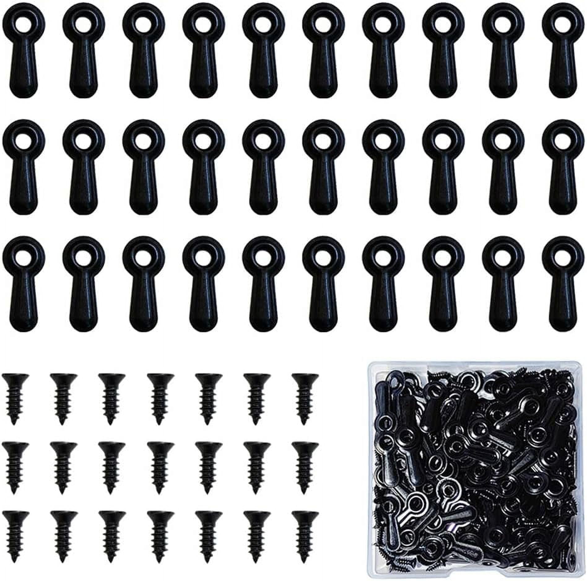 100 Pieces Metal Picture Frames Turn Button Fasteners with 100 Pieces ...