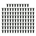 100 Pieces Plastic Rivets Push Pins Rivet Fasteners Plastic Hole Hood ...