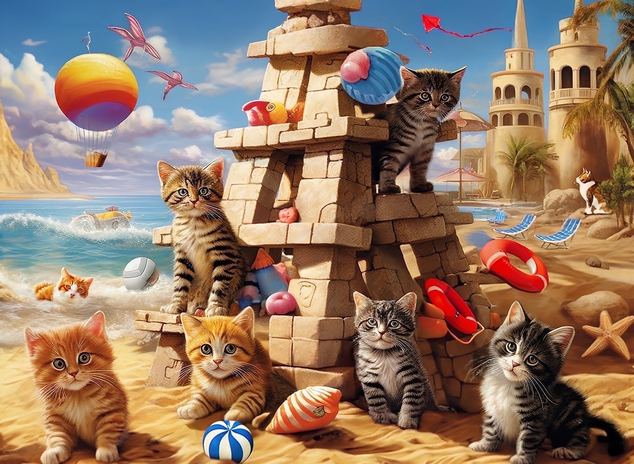 300 Pieces Puzzles for Adults - 19" x 13" Full Size Poster, Premium ...
