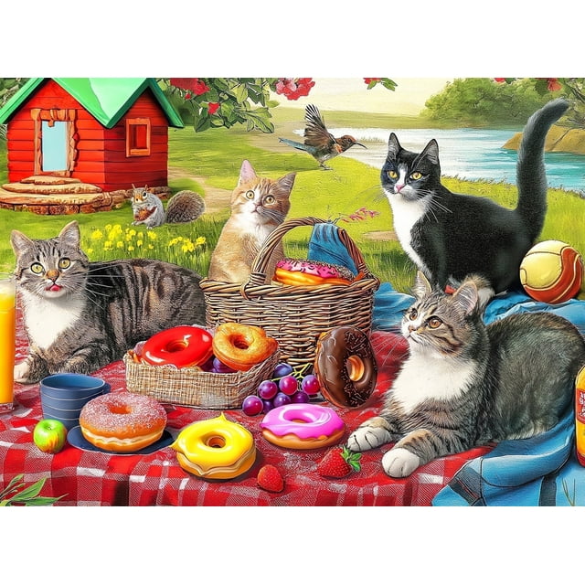 "100-Piece Puzzles, 15""x11"", for Adults and Kids, Challenging and ...