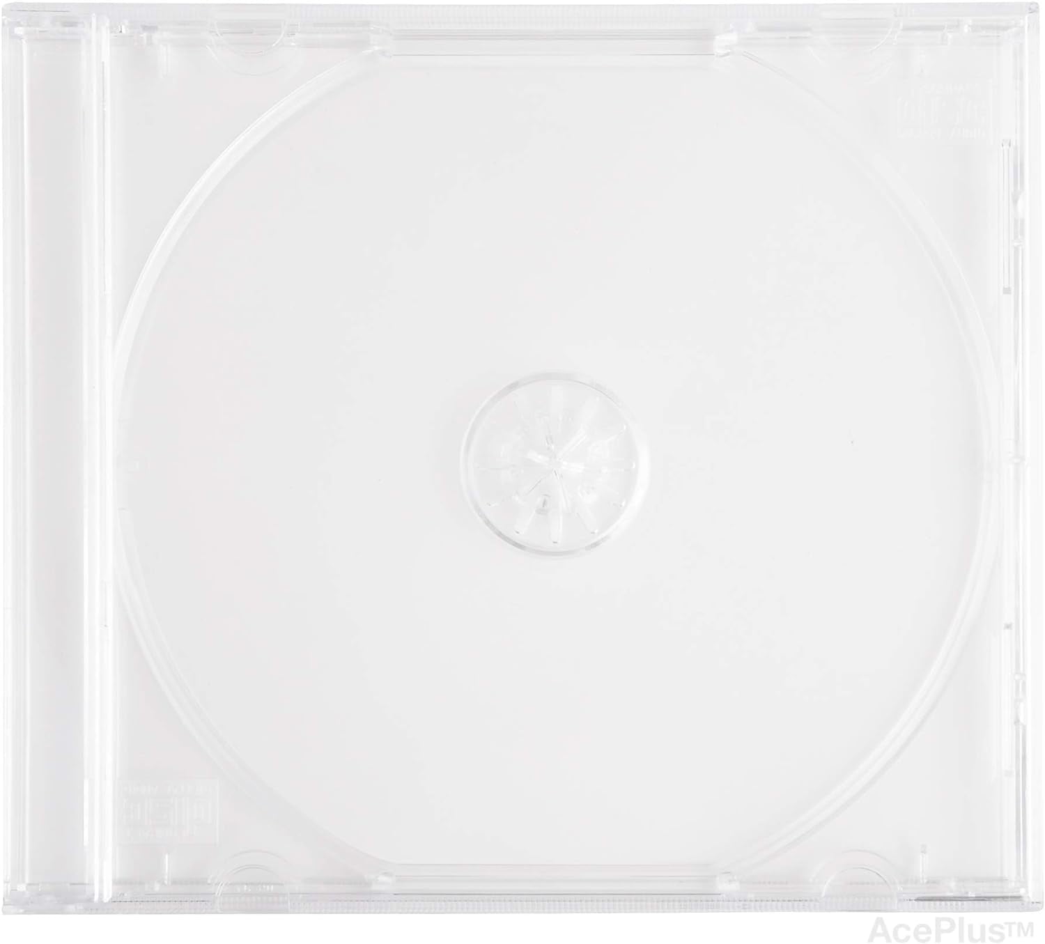 100 Pieces Standard CD Jewel Case Clear Single - Walmart.com