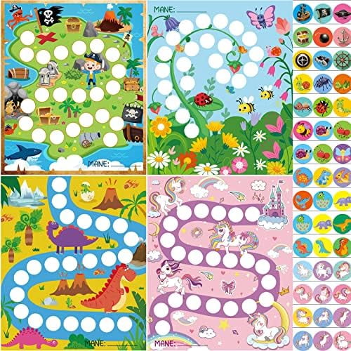 100 Pieces Sticker Charts Incentive Chart for Classroom Reward Chart ...