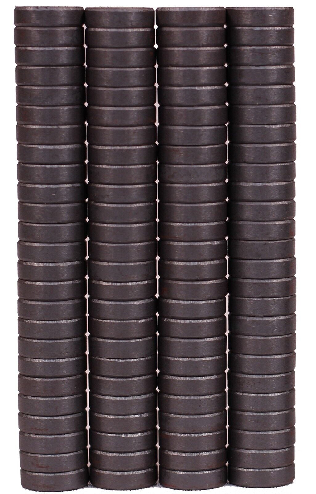 100 Pieces Strong 3/4" Round Flat Ceramic Disc Magnets For DIY Crafts ...