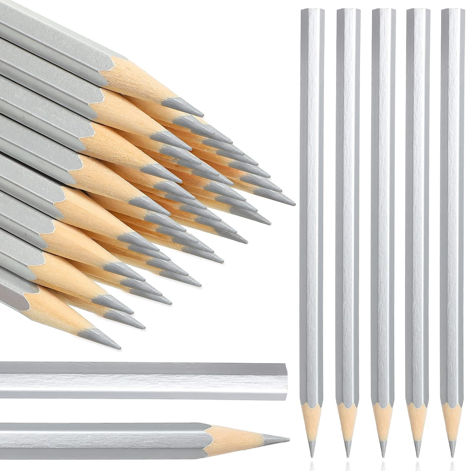 100 Pieces Welding Marking Pencils Metallic Welders Pencil for Metal ...