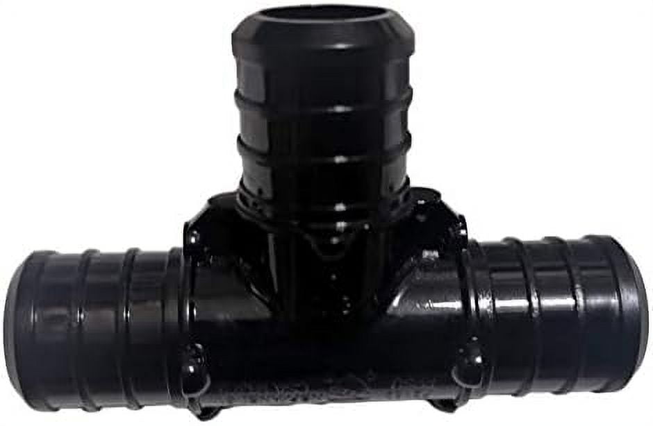 100 Pieces3/4" X 3/4" X 3/4" Pex Tee Poly Alloy Tee, Plastic Tee ...