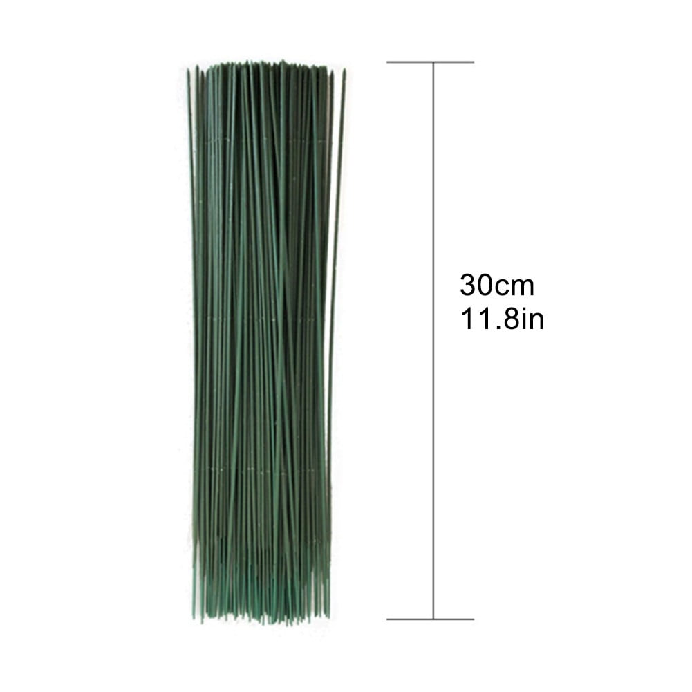 100*Plastic Floral Stem, Artificial Flower Rod, For The Crafts Person ...