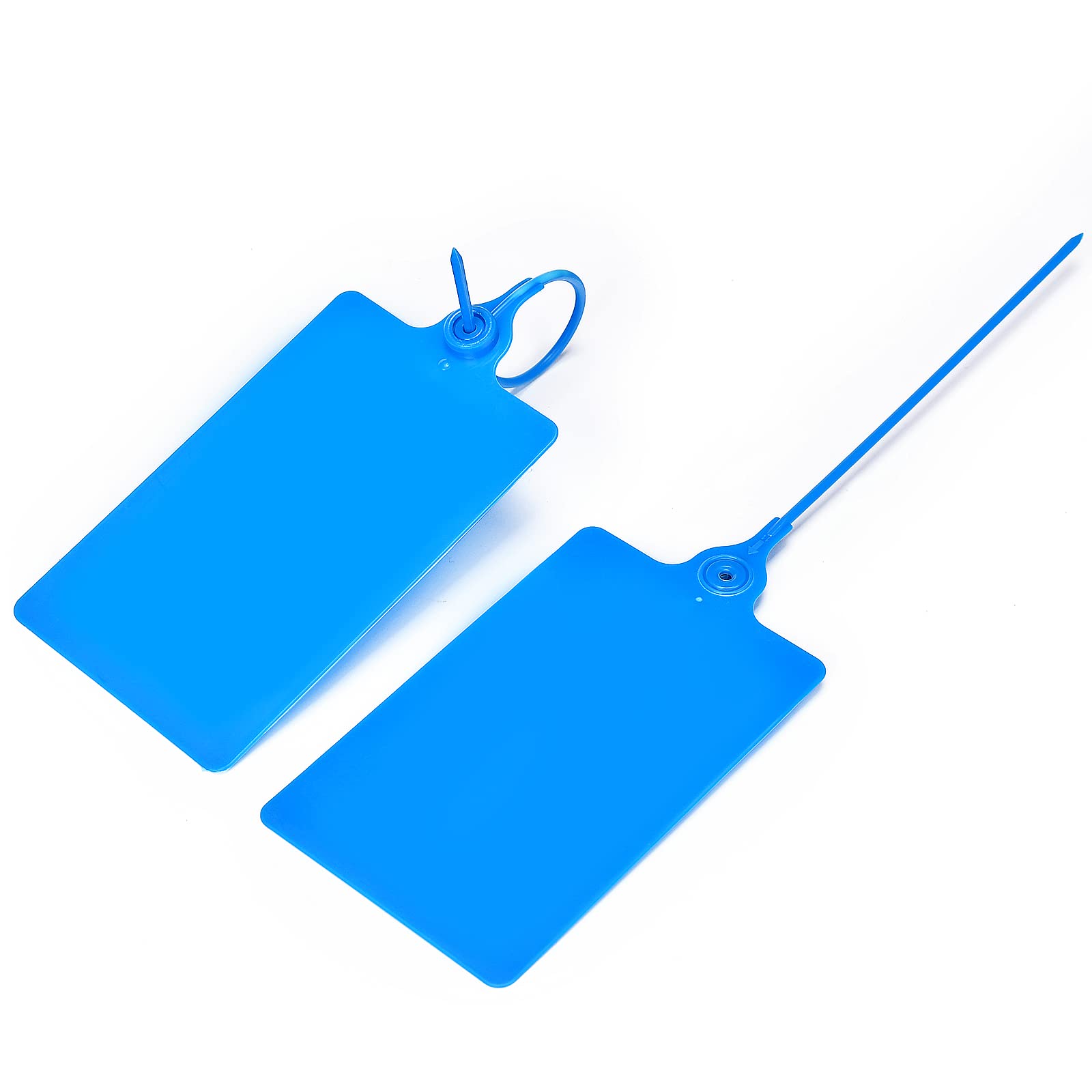 100 Plastic Label Tags Shipping Tags Waterproof Tags for Labeling Zip ...