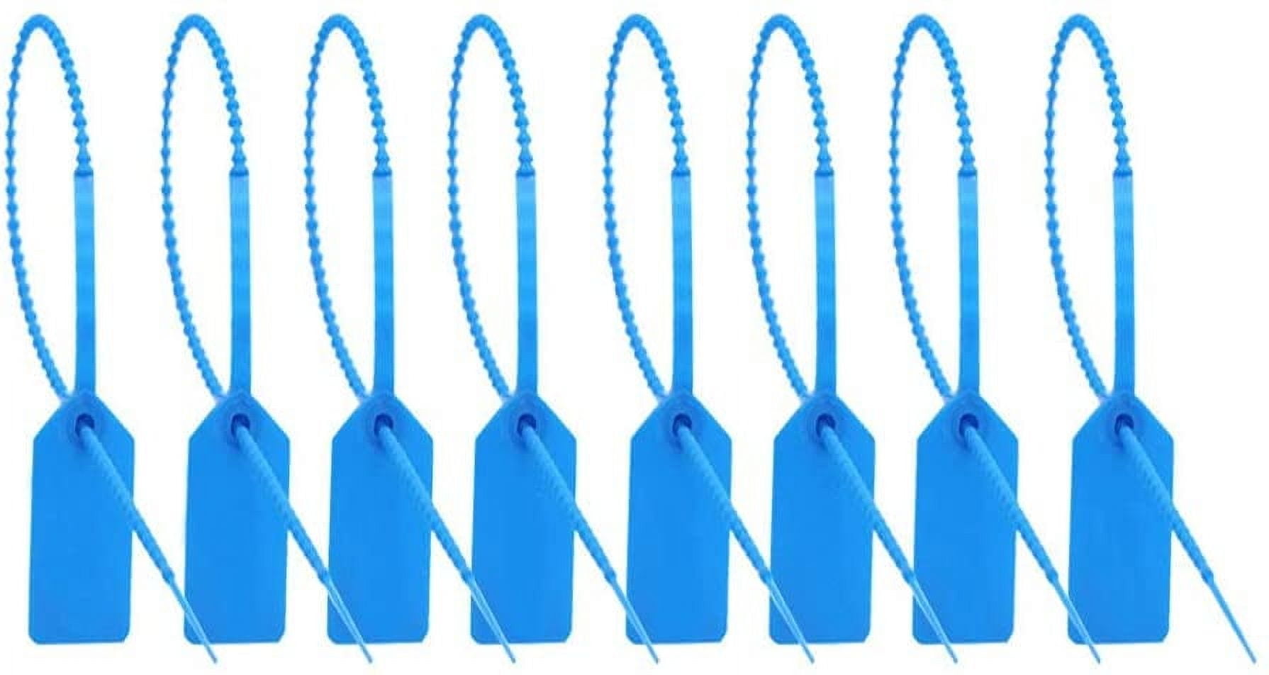 Heldig 100 Plastic Tamper Seals, Zip Ties for Fire Extinguishers Pull ...