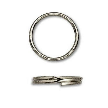 Nickel Plated Split Rings For Connecting Jewelry 9mm & 12mm Kit 100 Pcs ...