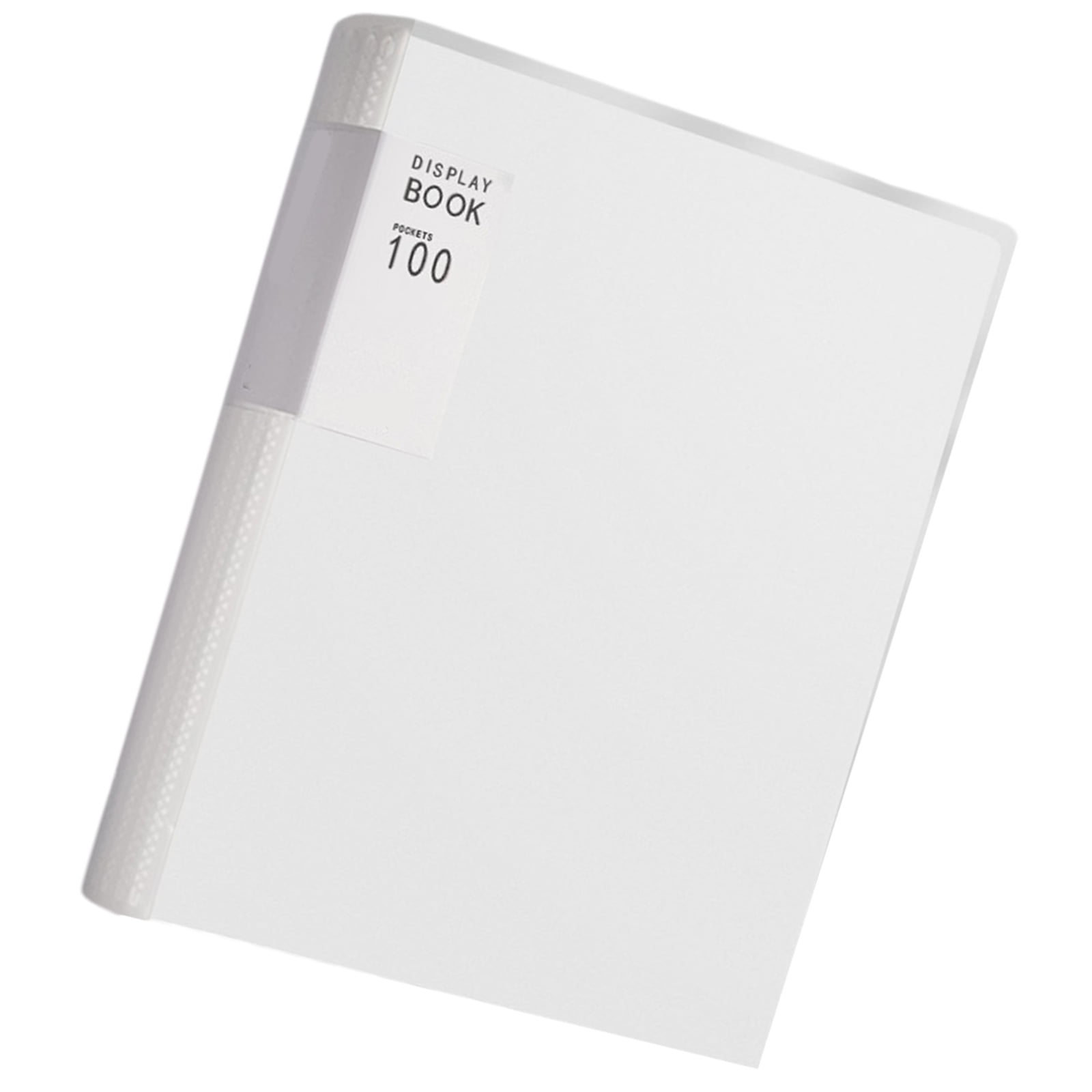 100 Pocket Display Folder with Clear Protective Sleeves Presentation ...