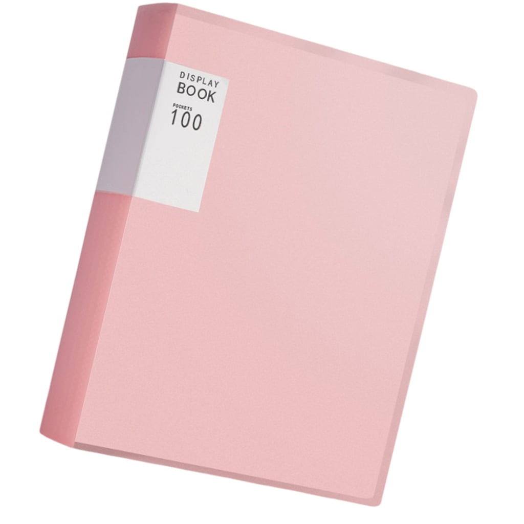 100 Pocket Document Display Folder Letter Size File Organiser Large ...