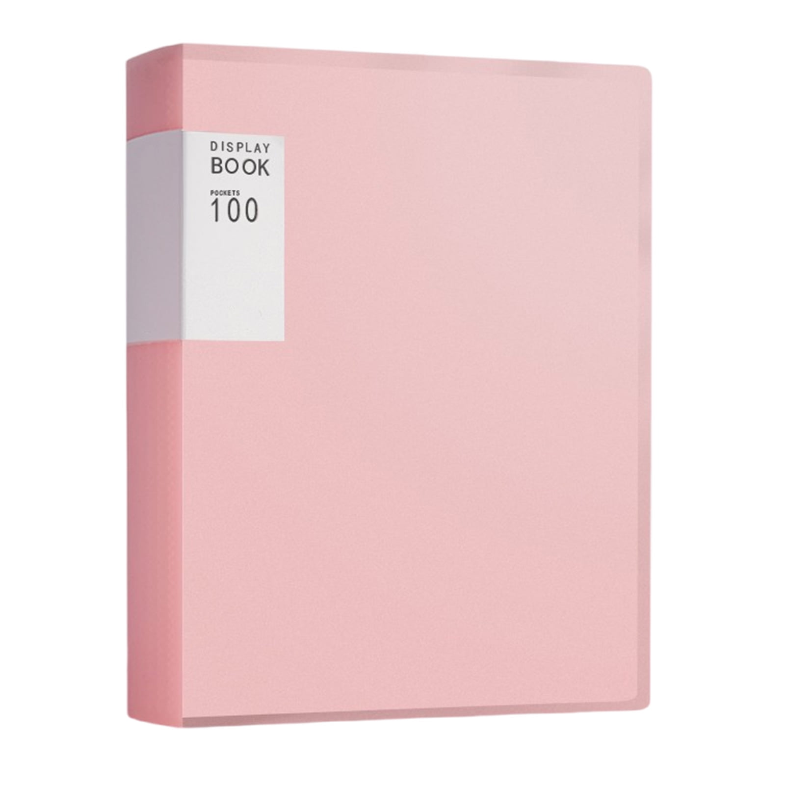 100 Pocket File Display Folder Letter Size Presentation Display Book ...