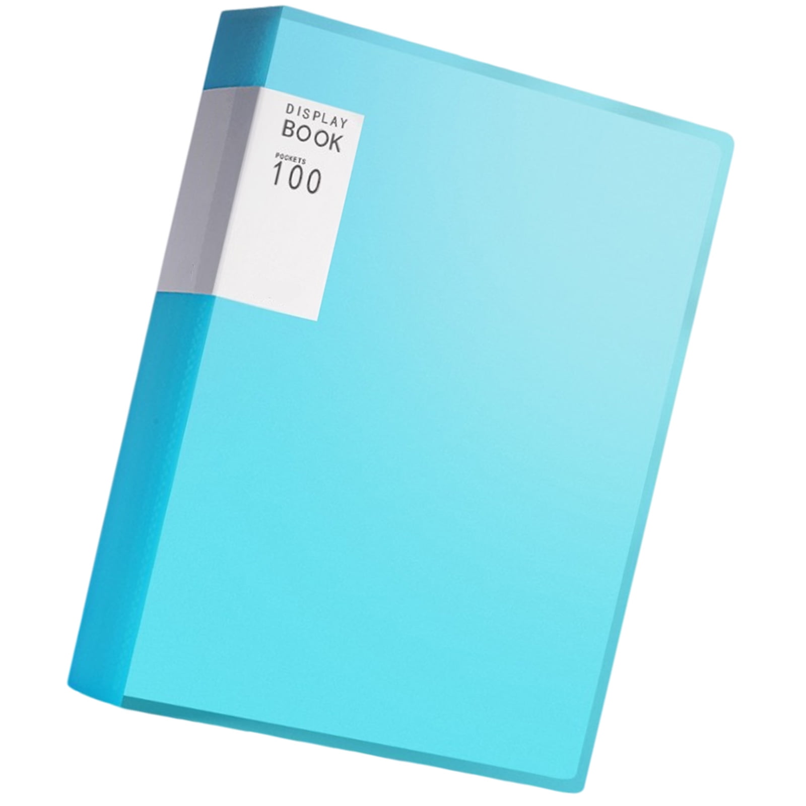 100 Pocket File Display Folder Letter Size Presentation Display Book ...
