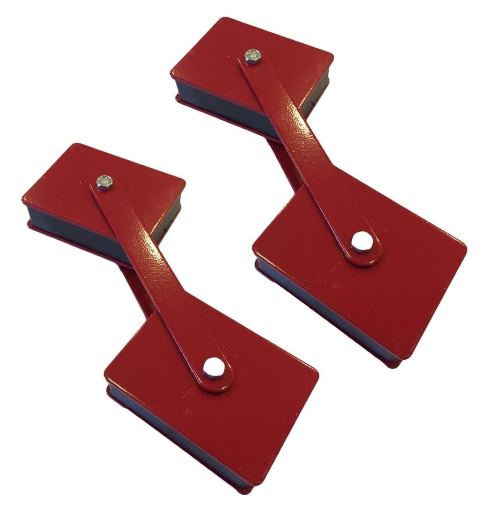 100 Pound Angle Welding Magnet Holding and Swiveling Welding Magnet (2 ...