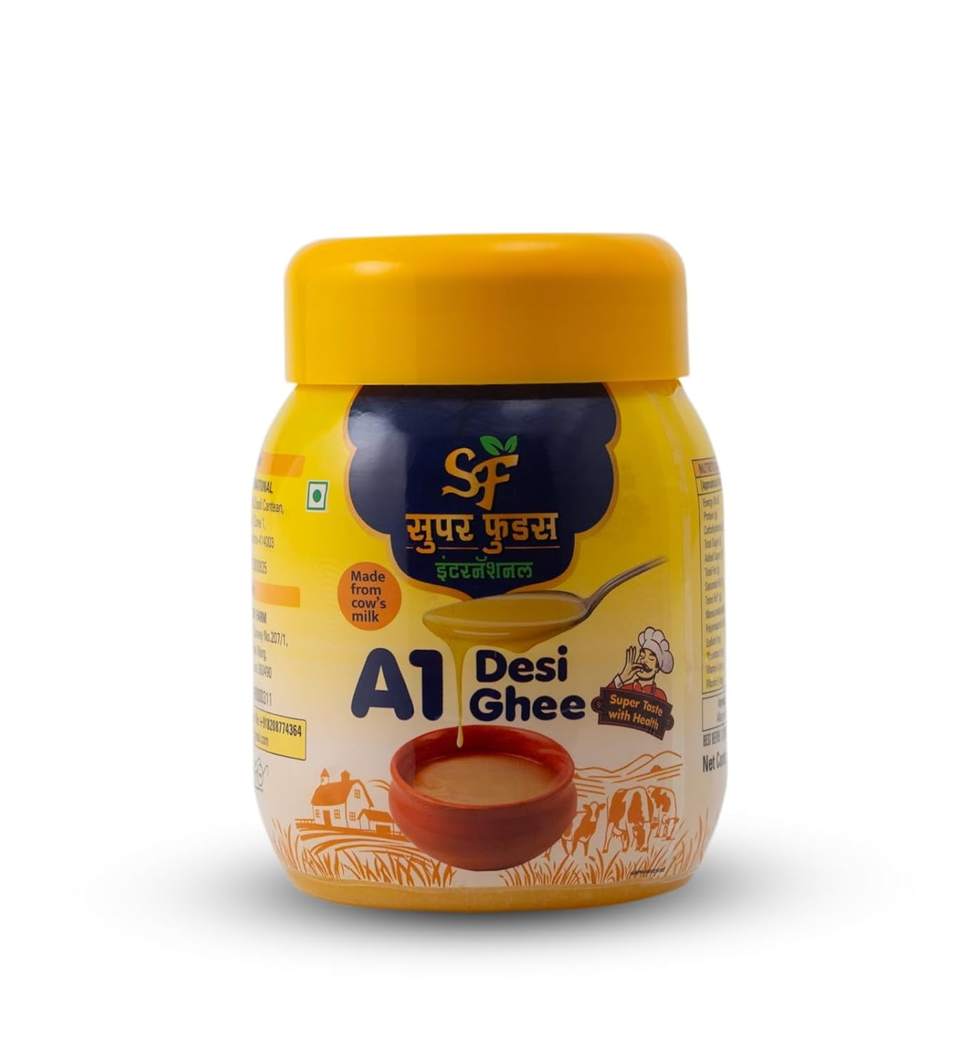 100% Pure A1 Desi Cow Ghee By Super Foods | Delicious & Nutrients ...