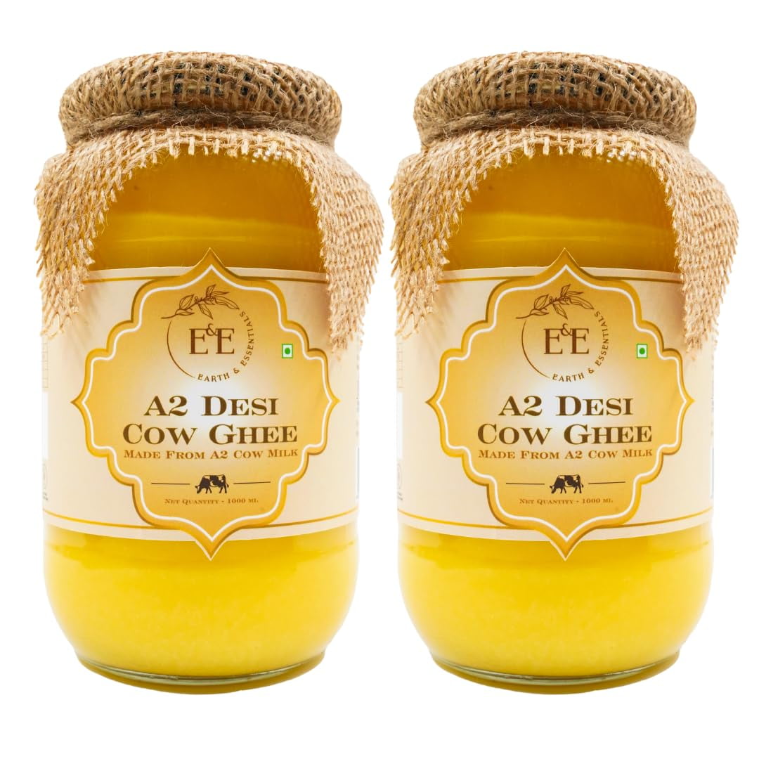 100% Pure A2 Desi Cow Ghee By Earth And Essentials | Made With Ancient ...