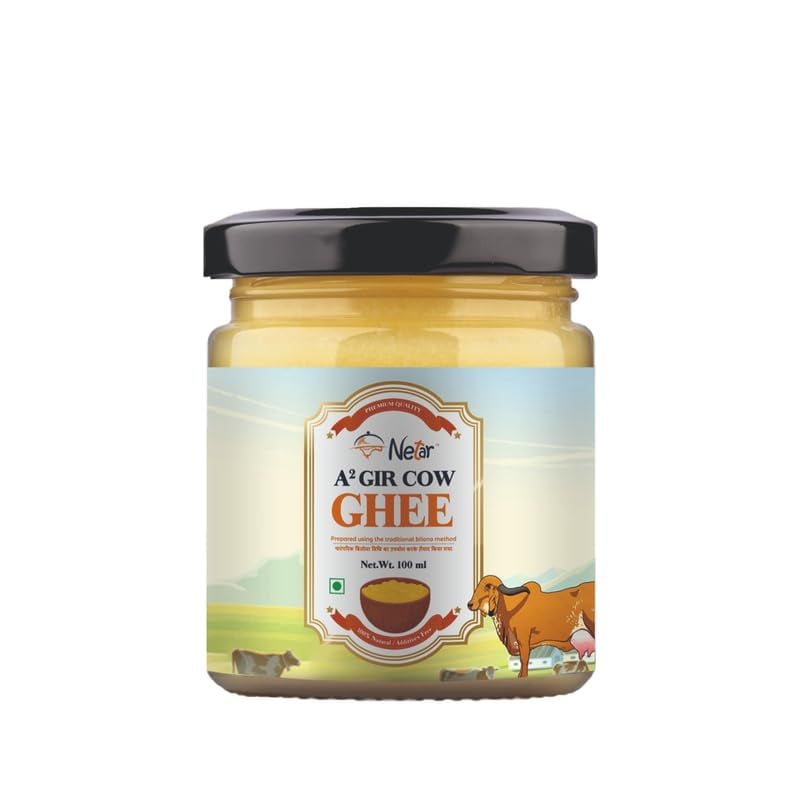 100% Pure A2 Gir Cow Ghee By Netar | Rich In Vitamins A, E Healthy Desi ...