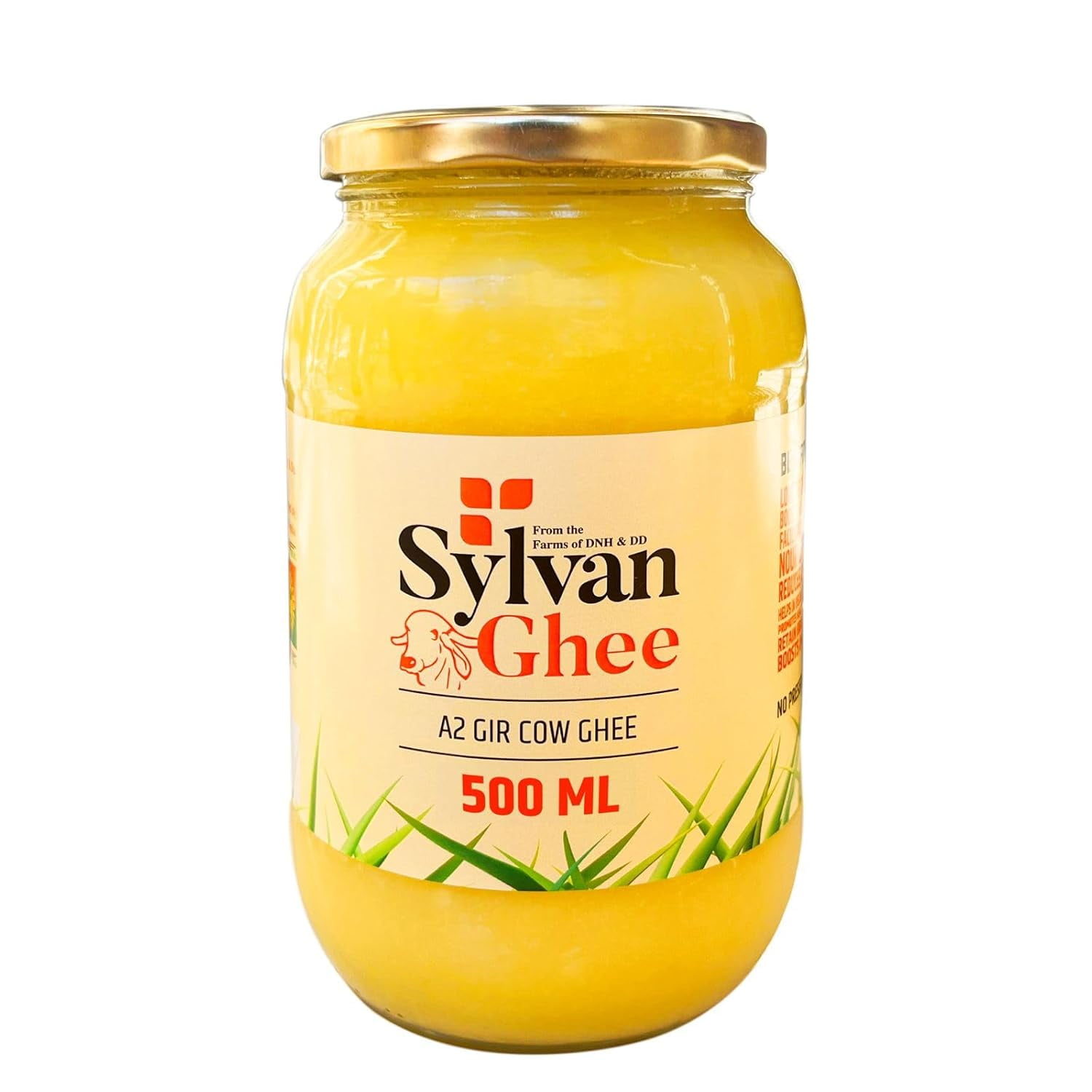 100% Pure A2 Gir Cow Ghee By Sylvan | Natural & Healthy Delicious Desi ...