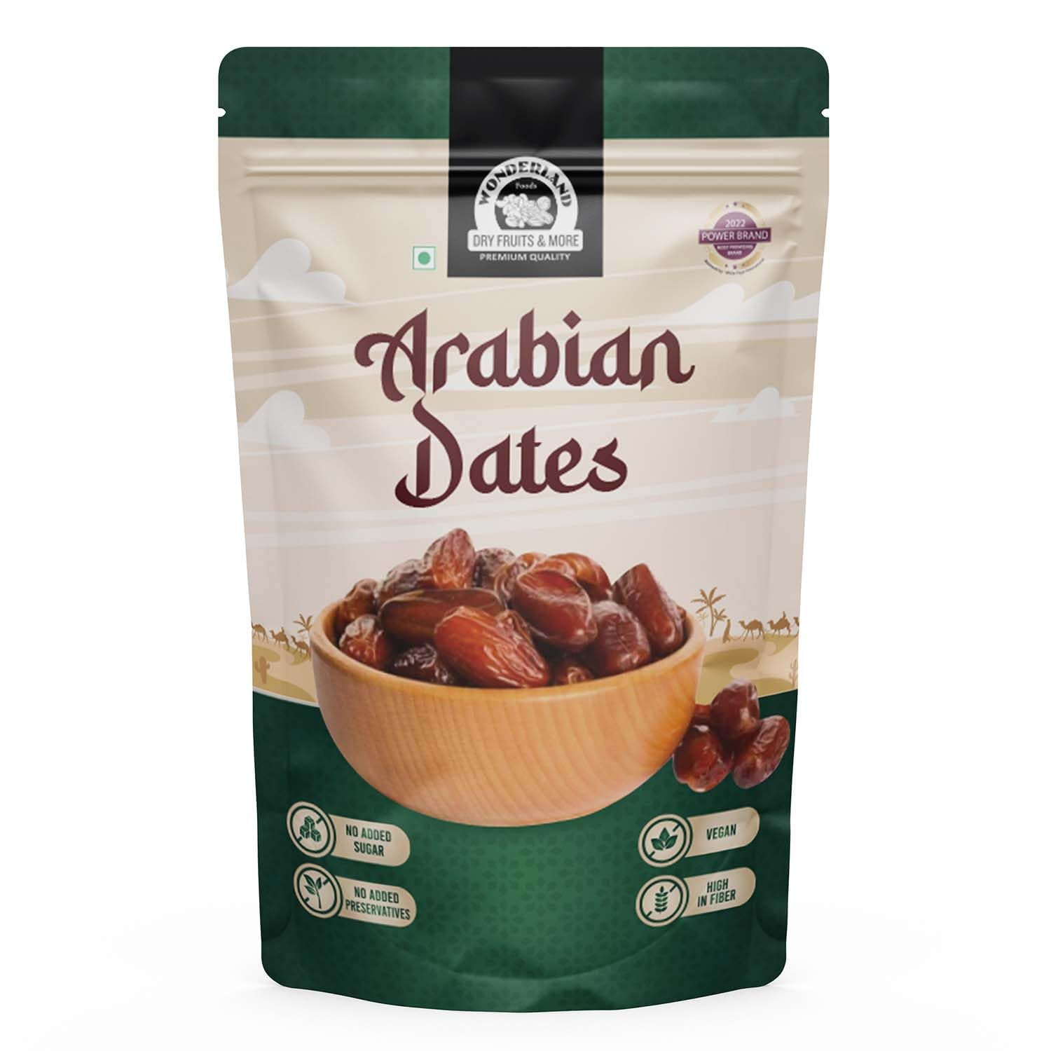 100% Pure Arabian Dates By Wonderland Foods 250gm, | Rich In Iron ...