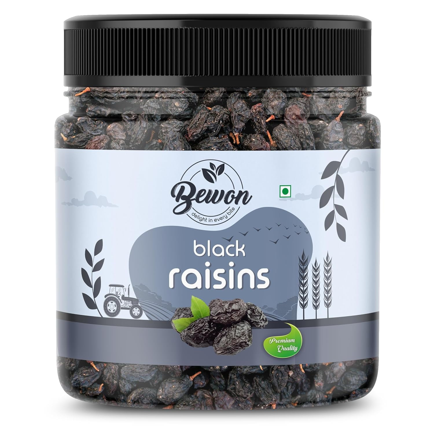 100% Pure Black Raisins By Bewon 100gm, | Rich In Vitamins & Minerals ...