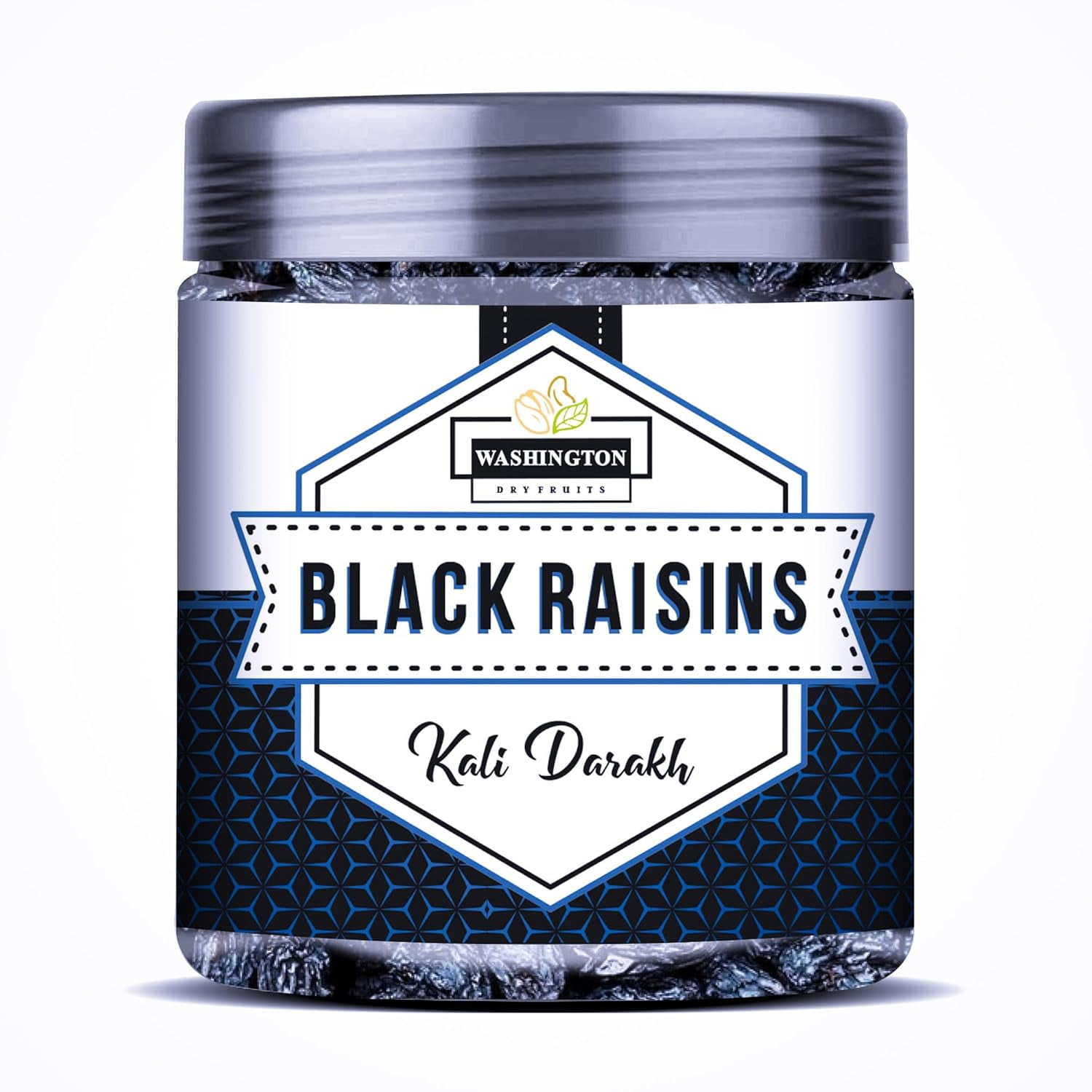 100% Pure Black Raisins (Kali Darakh) By Washington 500gm, (250gm * 2 ...