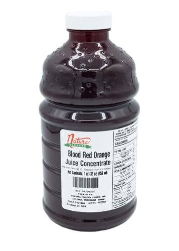 100% Pure Blood Red Orange Concentrate - 1 Quart (1/32 fl oz bottle ...