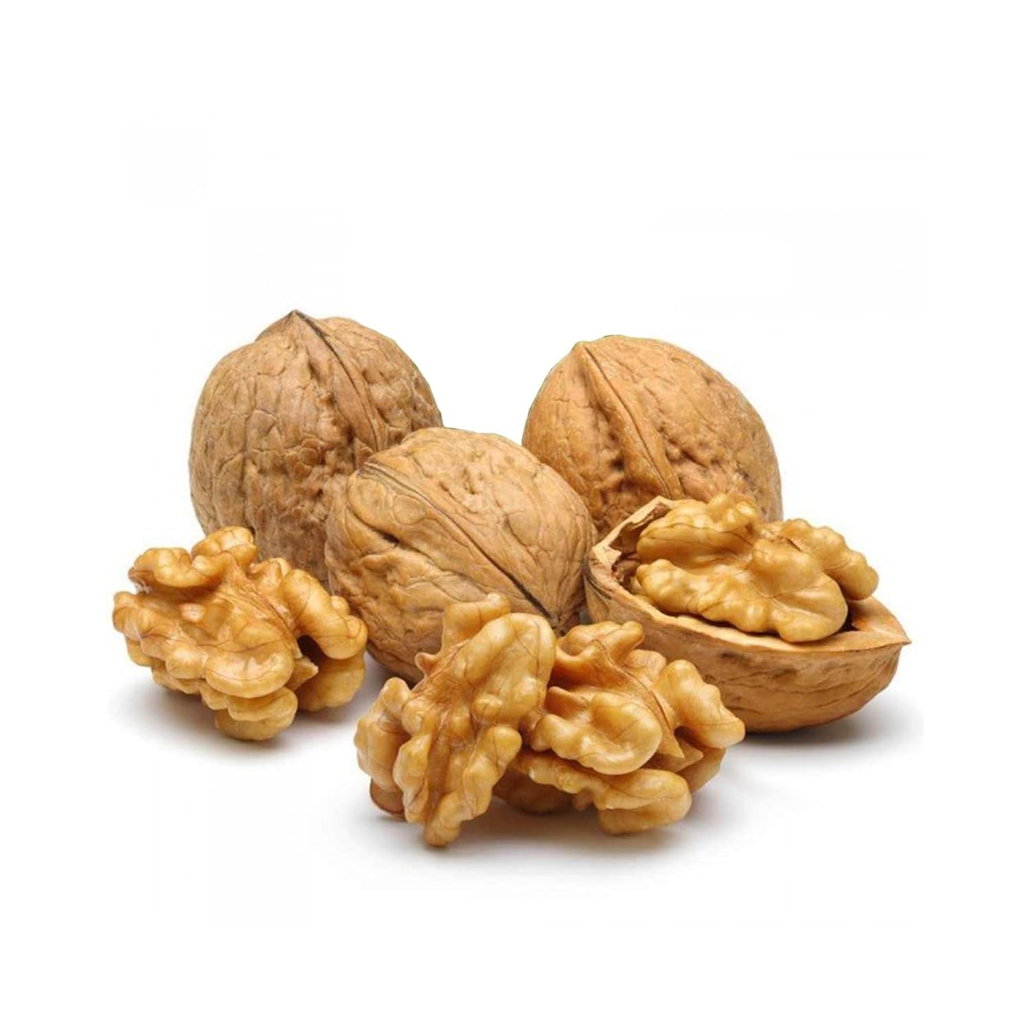 100% Pure California Inshell Walnuts By Kitchen Jungle 500gm, | Nutritious & Crunchier Healthy ...