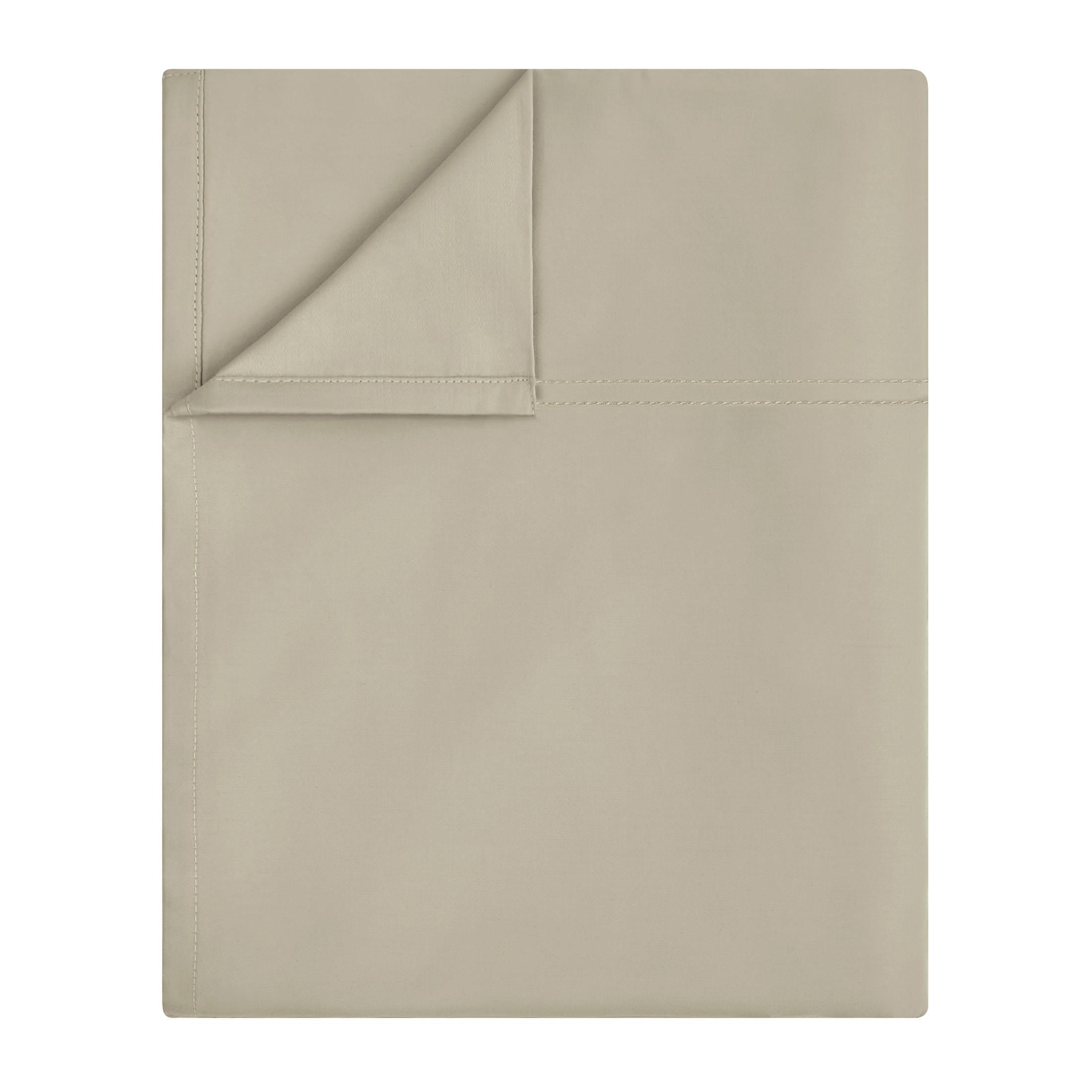 100% Pure Cotton Flat Sheet Only - 600 Thread Count, Soft and Crisp ...